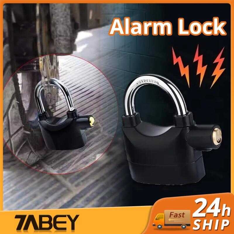 Universal Lock 110Db Padlock, Anti-Theft Security Siren Alarm Lock ...