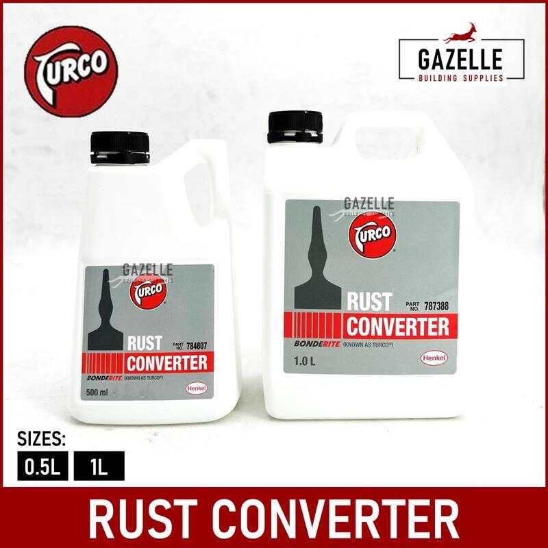 Henkel Turco Converter Rust Remover - 500Ml / 1L | Shopee Philippines