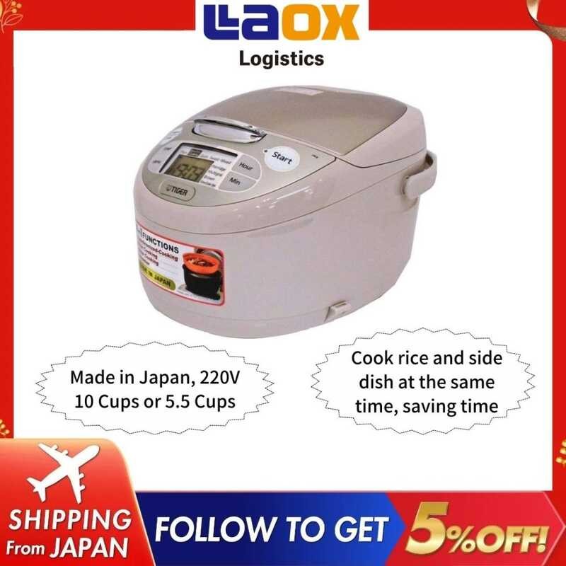 TIGER Tacook Rice Cooker S18w 1.8L 10 Or JAX S10w 1L With 5.5 Cups ...