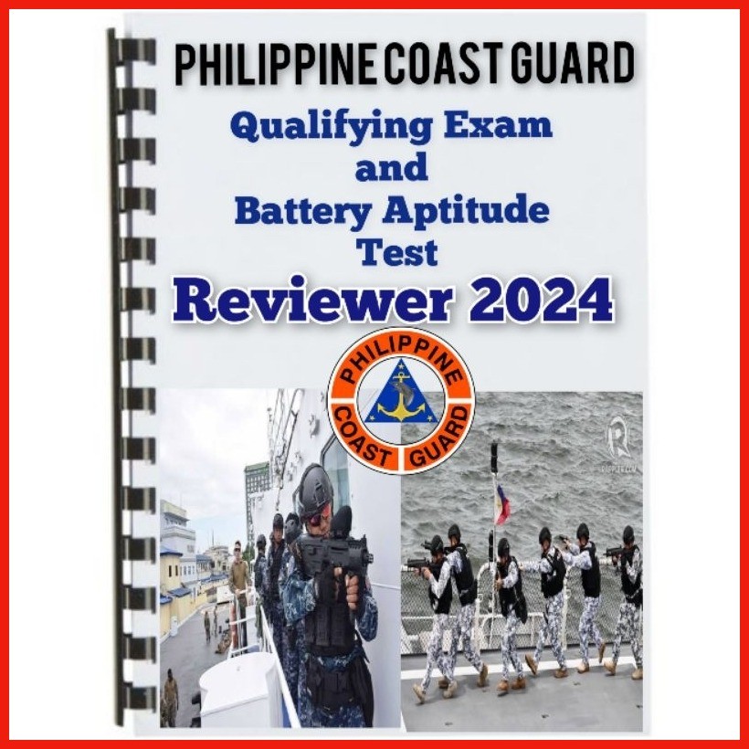 Philippines Coast Guard Examination and Battery Aptitude Test Reviewer ...