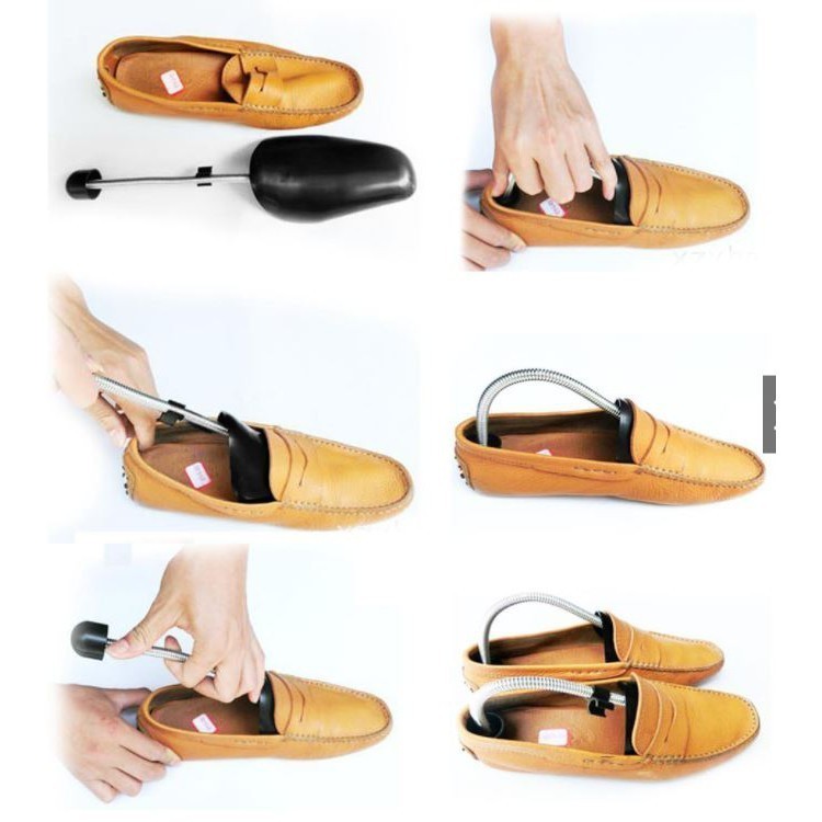 1 Pair Shoe Tree Flexible Stretcher Shaper Spring Type for Sneaker ...