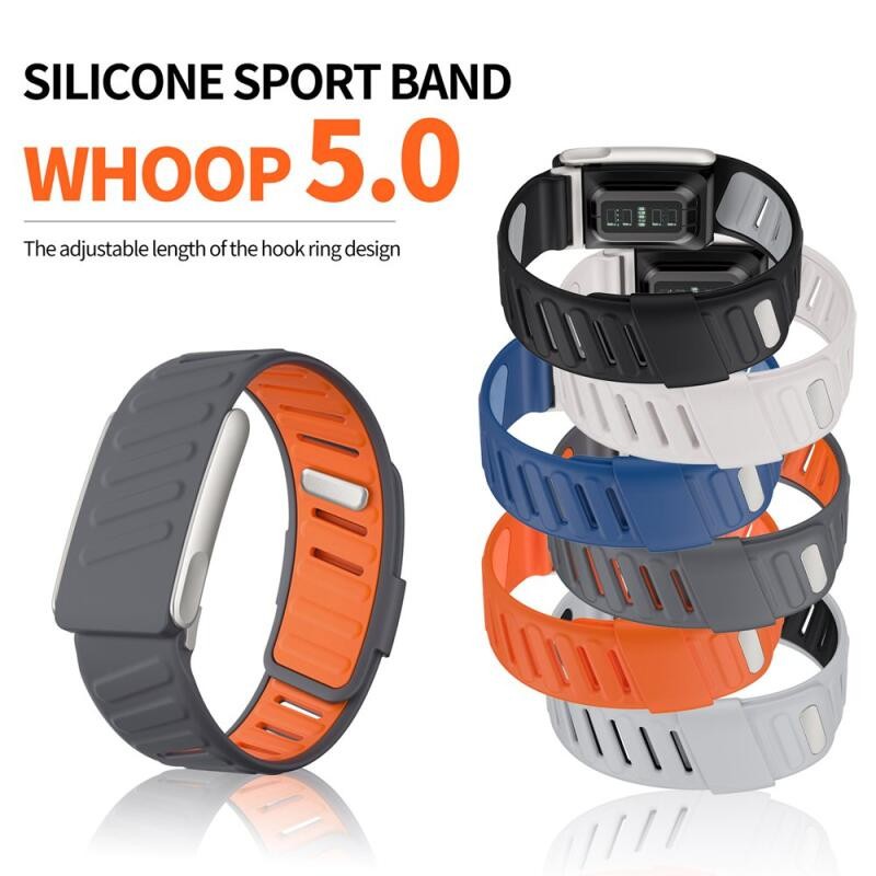 HOT Strap for WHOOP 5.0/MG Wrist Band Soft-Touch Silicone Waterproof ...