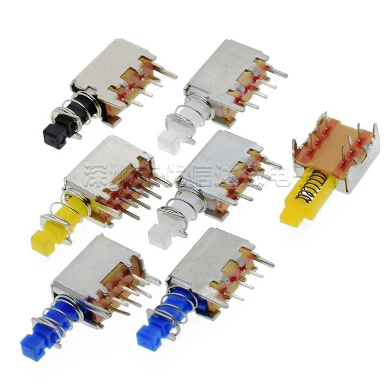 A04 Straight Key PS22E05 Self-locking Non-locking Double Row 6-pin ...