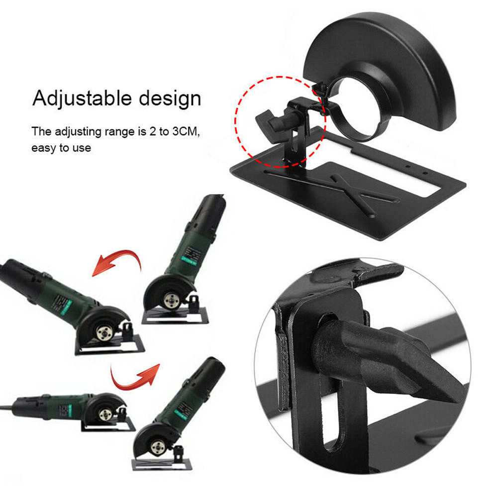 Adjustable Angle Grinder Bracket Stand Holder with Protective Cover ...