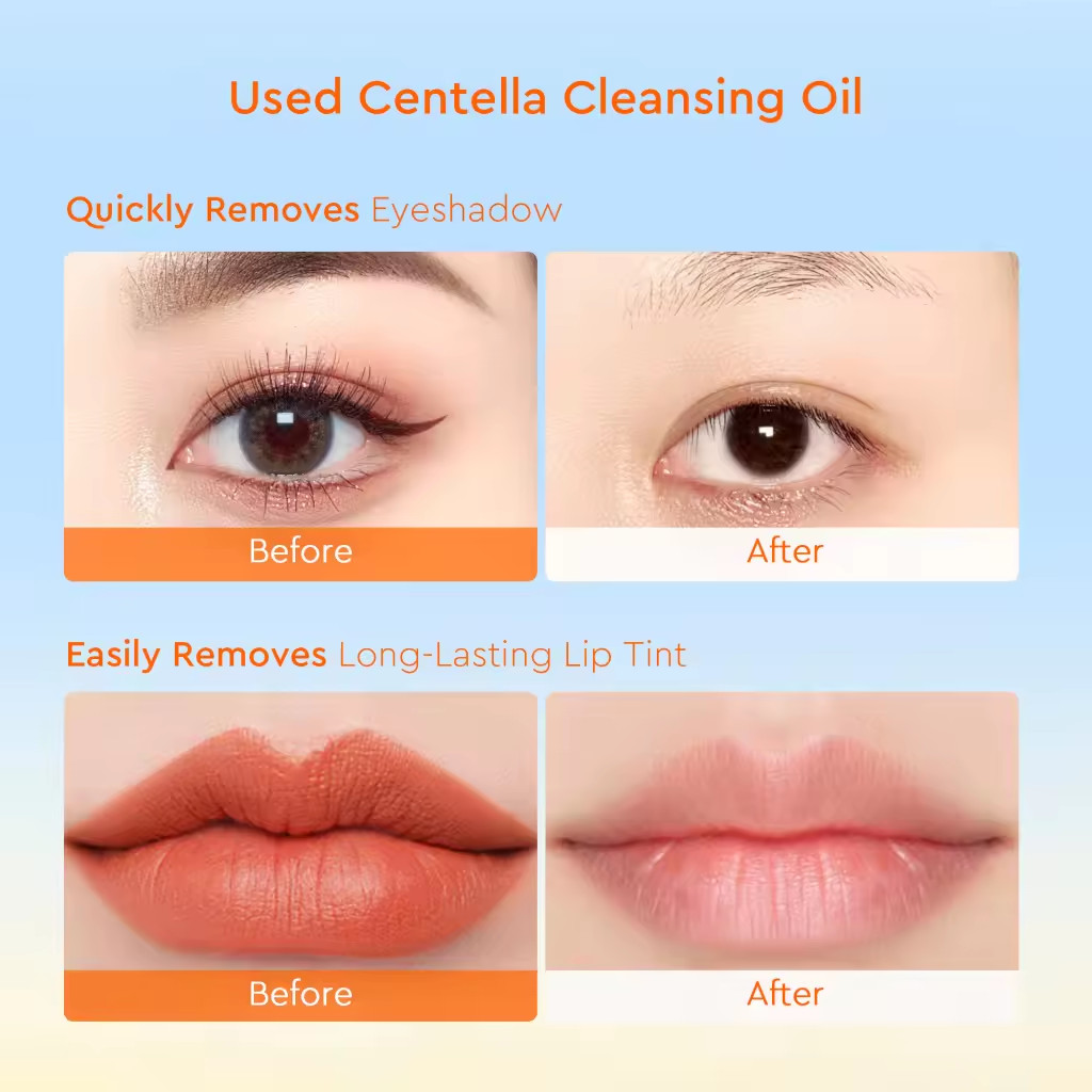 [NEW] Glad2Glow Centella Light Cleansing Oil Makeup Remover Effortless ...
