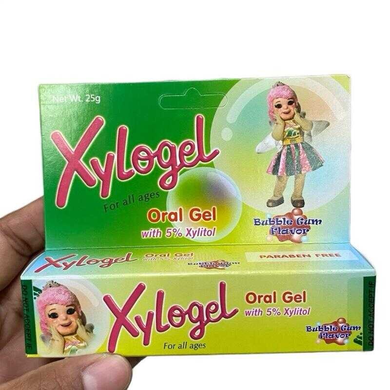 Xylogel Oral Gel With 5% Xylitol Bubble Gum Flavor 25G 4F5 | Shopee ...