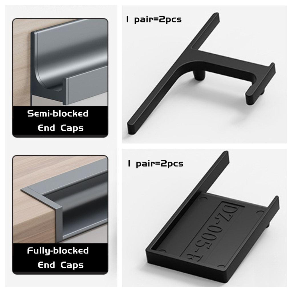 Modern Simple Long Cabinet Handle L-Shaped Wardrobe Drawer Handle ...