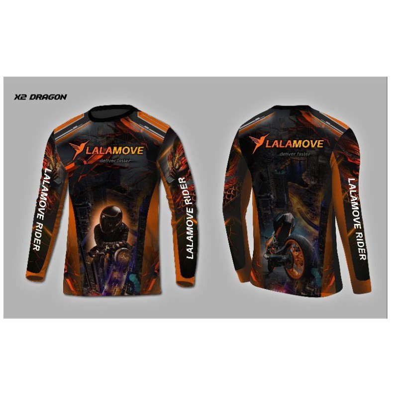 [In stock]Lalamove longsleeves sublimation drifit uniform (high quality ...