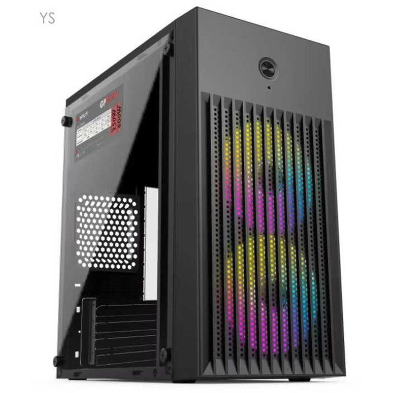 LITE PC Inplay X220 Case Build-In 2 RGB Fans MATX Gaming For Desop ...