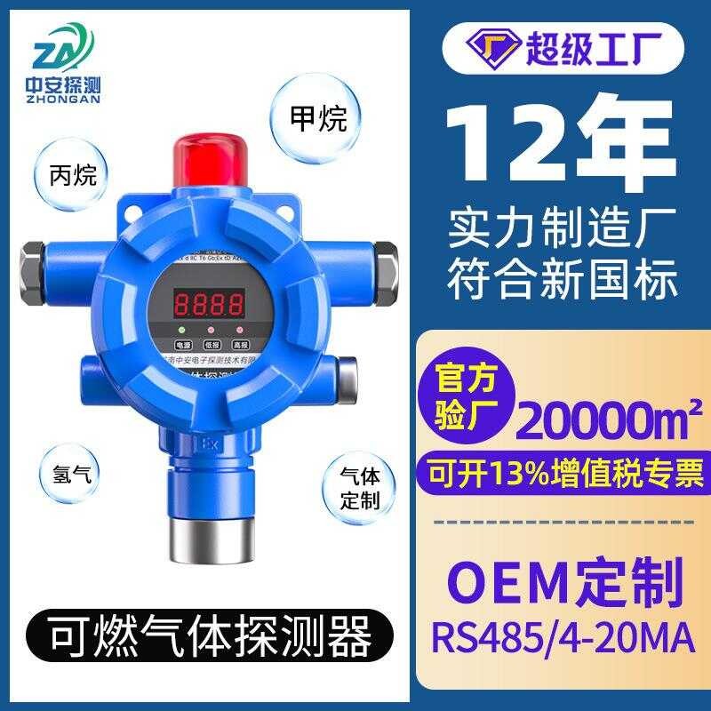 ☑♥ Zhongan Combustible Detector for Restaurants, Gas Stations, Spray ...