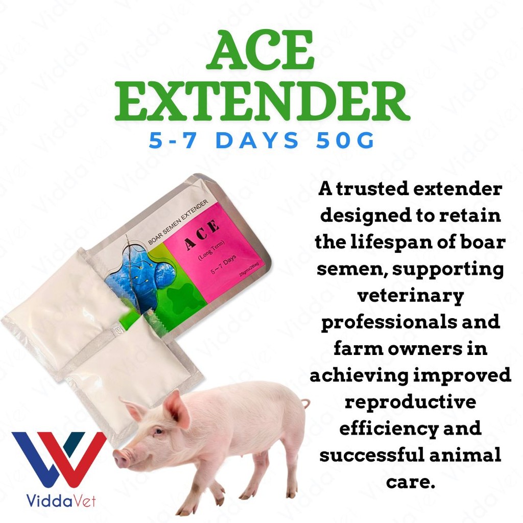 50g Ace Extender veterinary formulated for breeding support and ...