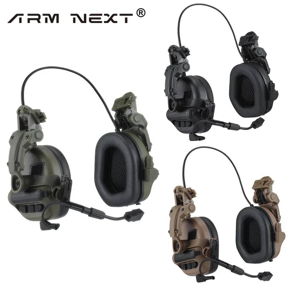 NEXT ARM Tactical Headset Without Pickup and Active Noise Reduction ...