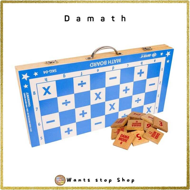 Super K Damath Math Board Game 3 | Shopee Philippines