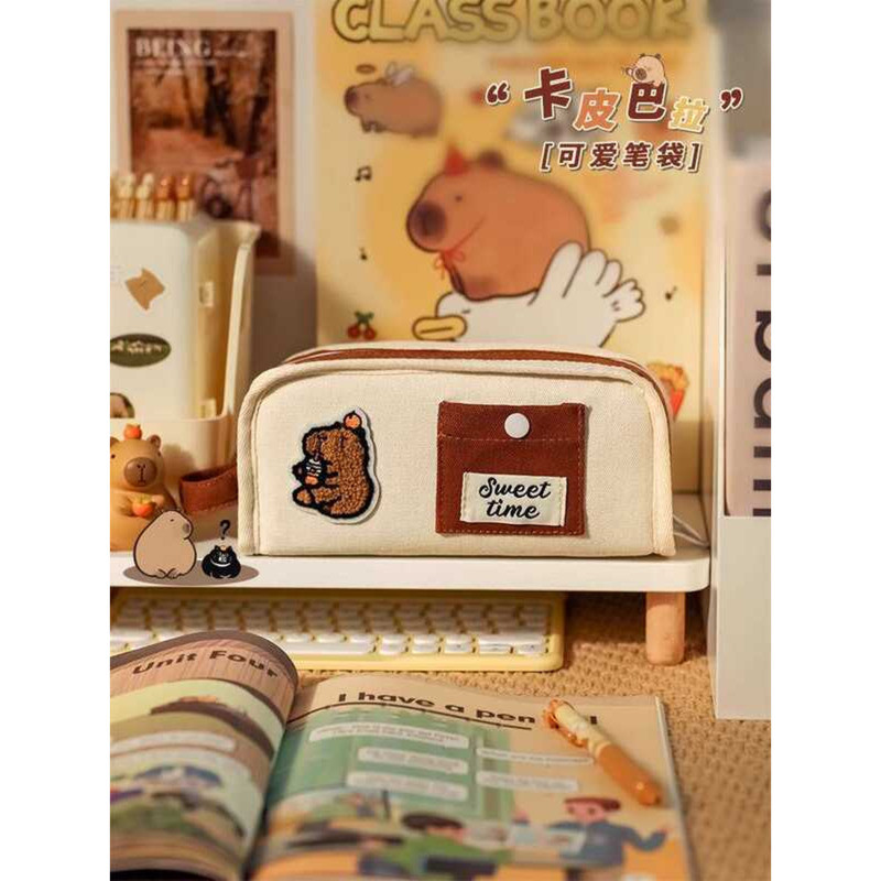 Grade 2 Class 3 Kapibara Case 2025 New Model for Girls Large Capacity ...