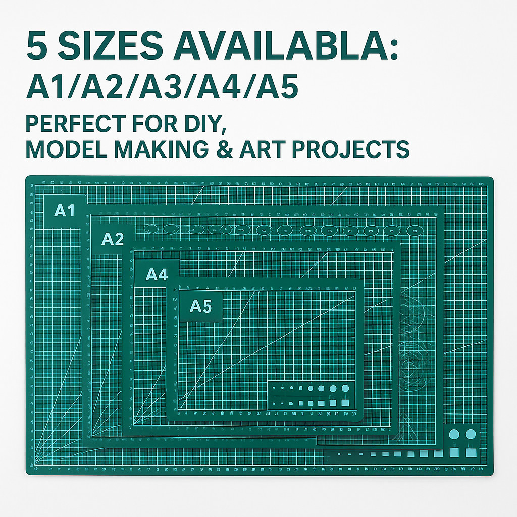 Self-Healing Cutting Mat A1 A2 A3 A4 A5 – Double-Sided, Non-Slip, for ...