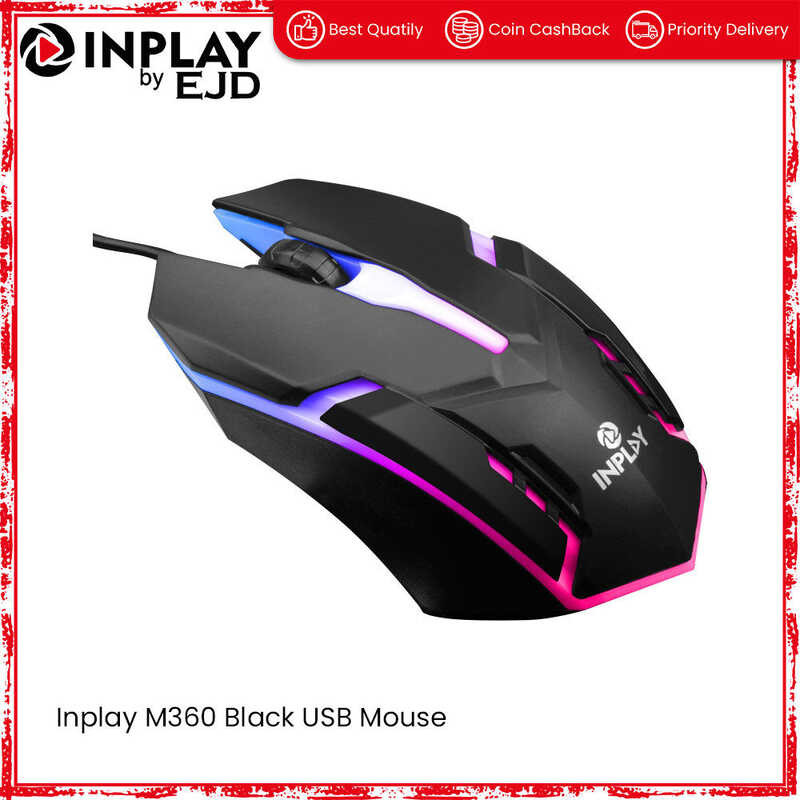 M360 USB Mouse | Inplay By EJD 07E | Shopee Philippines