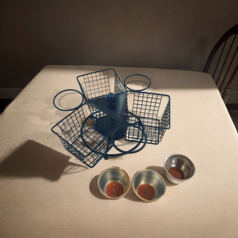 Rotating Metal French Fries Basket / Fried Snack Basket / Snack Chips ...