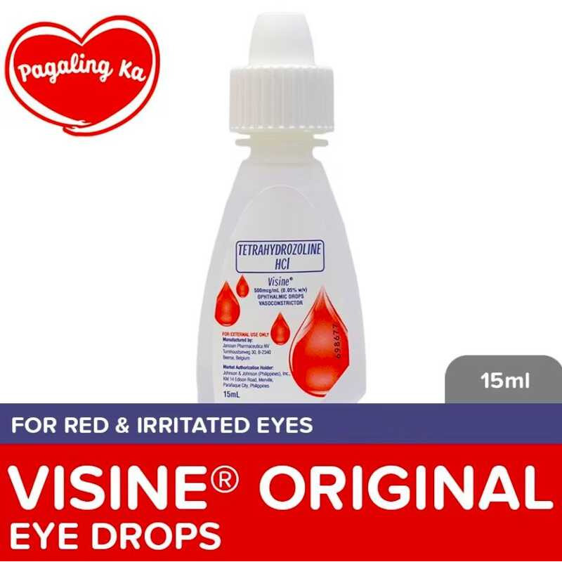 VISINE Visine Eye Drops Ml For Red Eyes Dry | Shopee Philippines