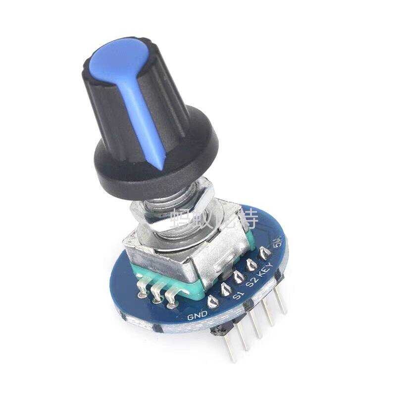 360°Digital Encoder Module Potentiometer Push Button Switch Volume ...