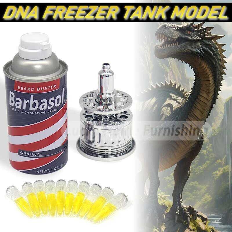 Tt Jurassic Park Movie Prop Desktop Ornament Barbasol Dennis Nedry ...