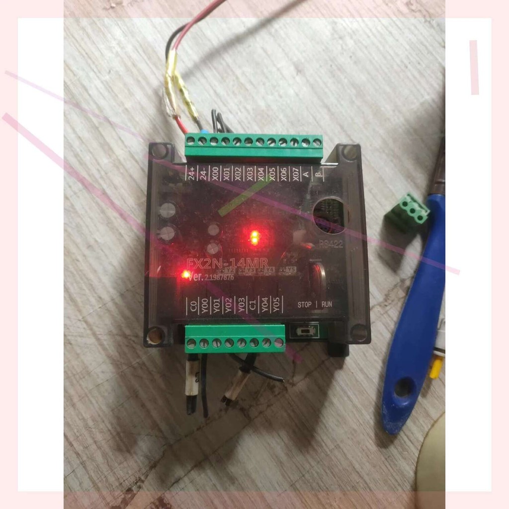 CODCOD Lujie Technology Domestic FX2N-14MR Industrial Control Board PLC ...