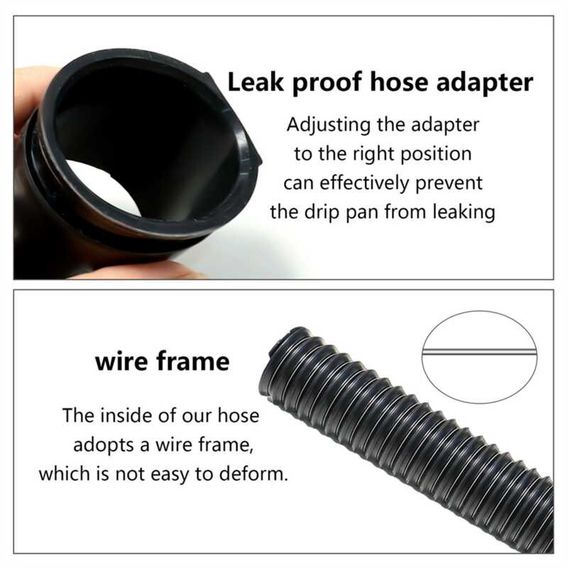 Tt Downspout Flexible Extension Storm Catch Basin Drainage System Drain ...