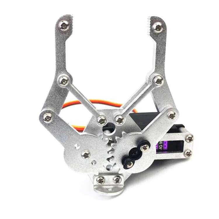 Hand Metal Mechanical Arm Gripper with MG996R Servo Robot Clamp ...