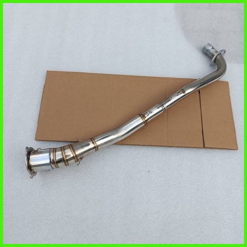 Big elbow pipe and adapter in 51mm for xrm 125 xrm 100/110 wave 100/110 ...