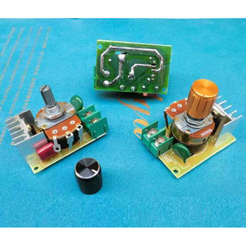H1000 Watt Desk Lamp Dimmer Potentiometer Switch Motor Fan Speed ...