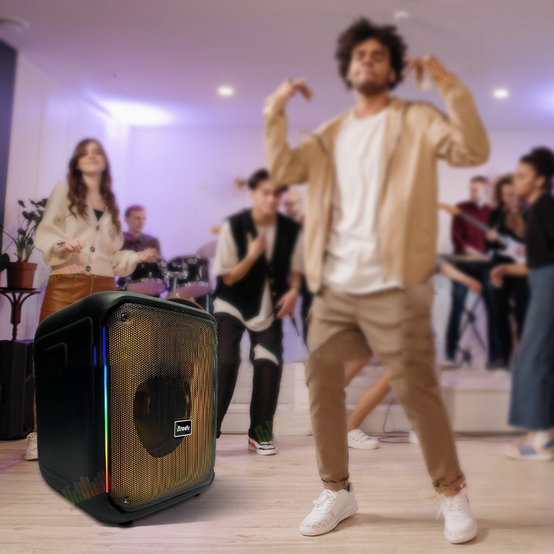 BTS-1740 Bluetooth Outdoor Boombox Powerful Sound Wireless Speakers ...