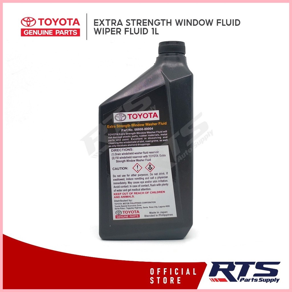 Toyota Genuine Extra Stength Window Washer Fluid / Wiper Fluid 1L / 1 ...