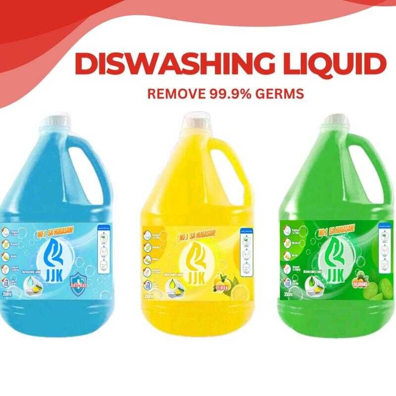 JJK Diswashing Liquid 1 Gallon 3.4 Liters For Household Cleaning ...