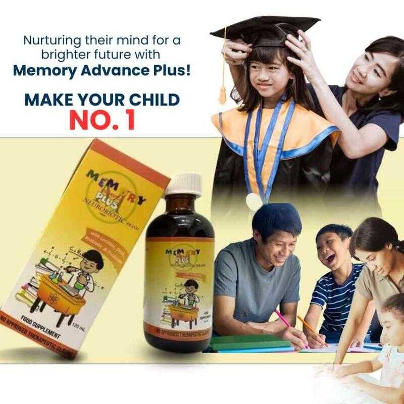 MERAV For KIDS (Memory Advance Plus Neurobiotic Brand Syrup) Child ...