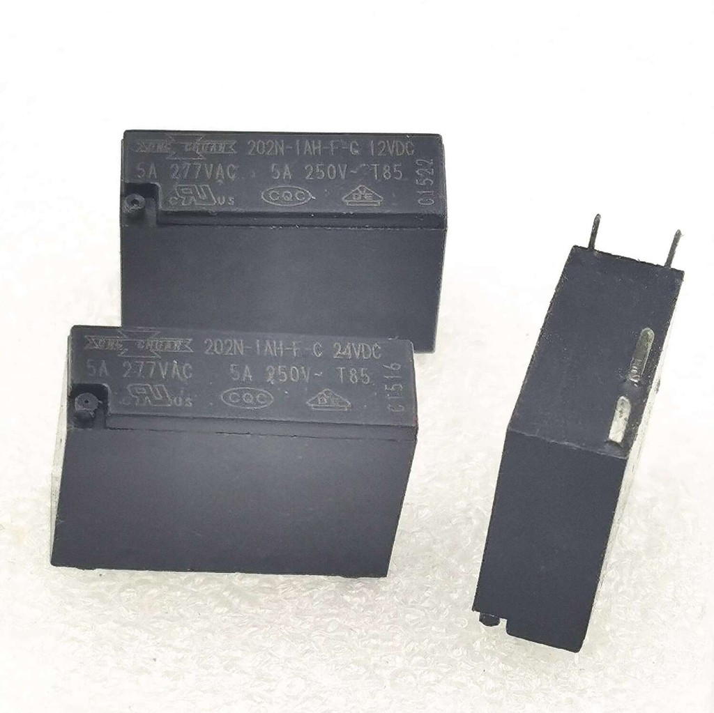 ☑♥ 202N-1AH-C 12VDC Songchuan Relay 202N-1AH-C-24VDC New Stock 5A ...