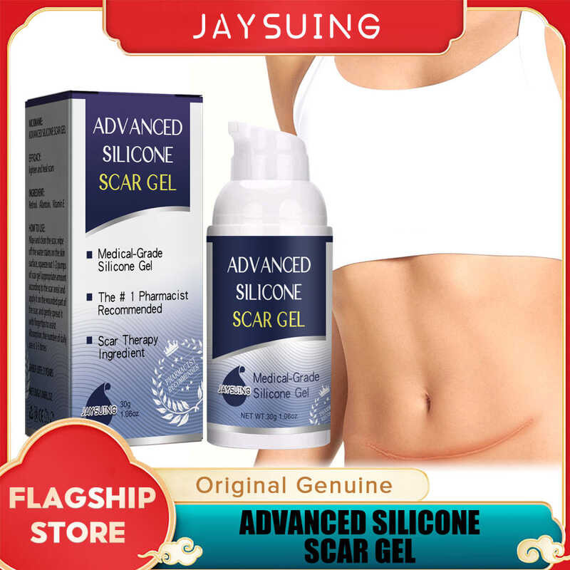 Jaysuing Silicone Scar Gel Removal Cream Surgical Cesarean Repairing ...