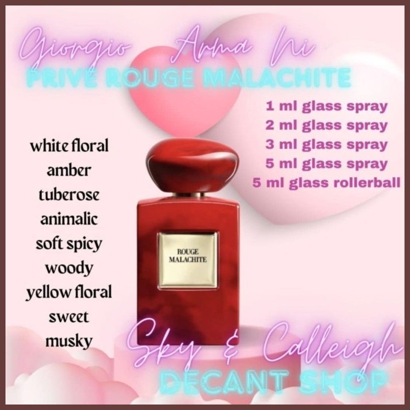 Decant or Takal Authentic Perfume Collection G.-A. Prive Rouge ...