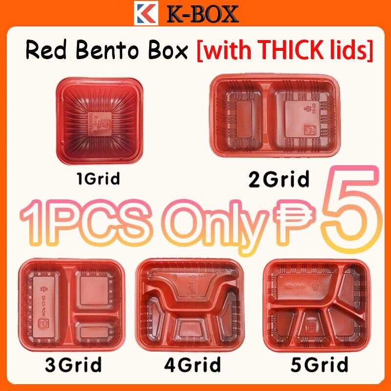 Bento Box Trays With Plastic Lid 1| 2| 3| 4| 5 COMPARTMENTS [10 To 50 ...