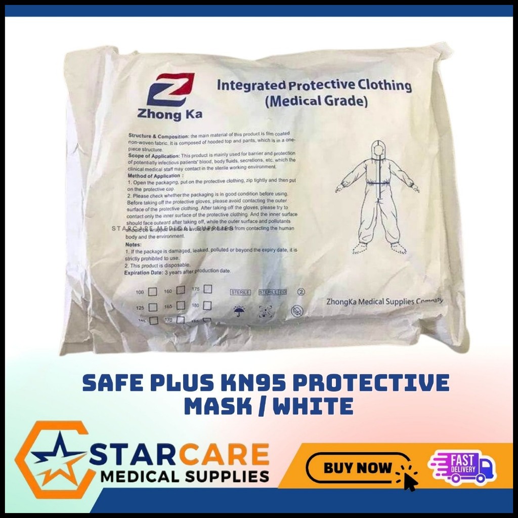 Zhongka PPE Suit Grade with Blue Strips Isolation Gown Isolation ...