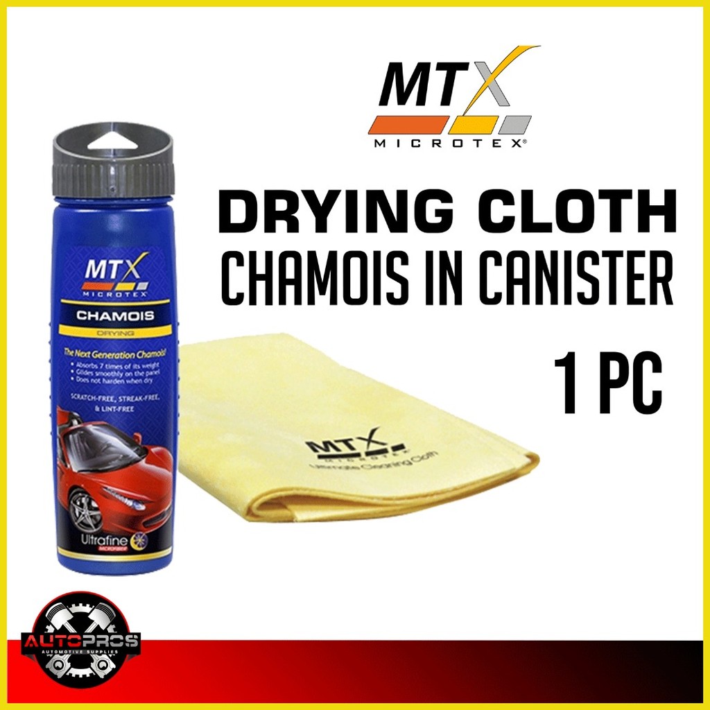 Microtex Drying Cloth Chamois in Canister | Shopee Philippines