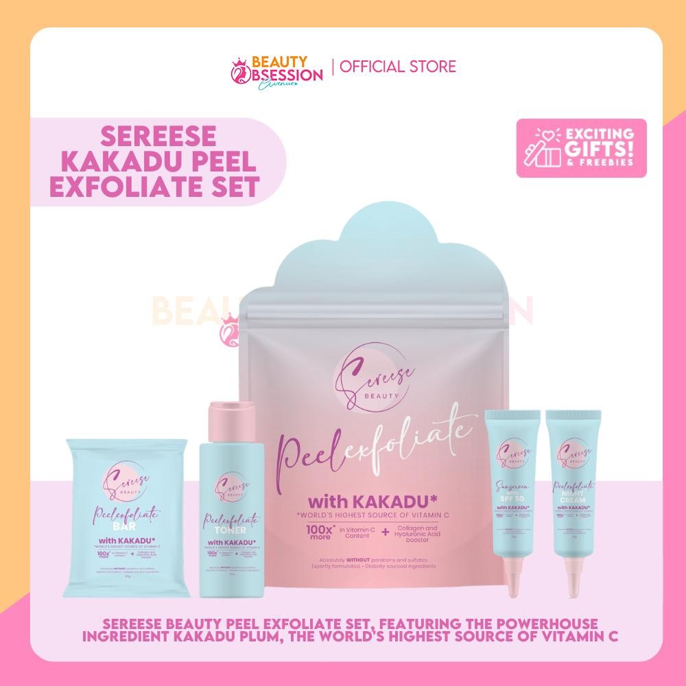 Sereese Kakadu Peel Exfoliate Set | Shopee Philippines