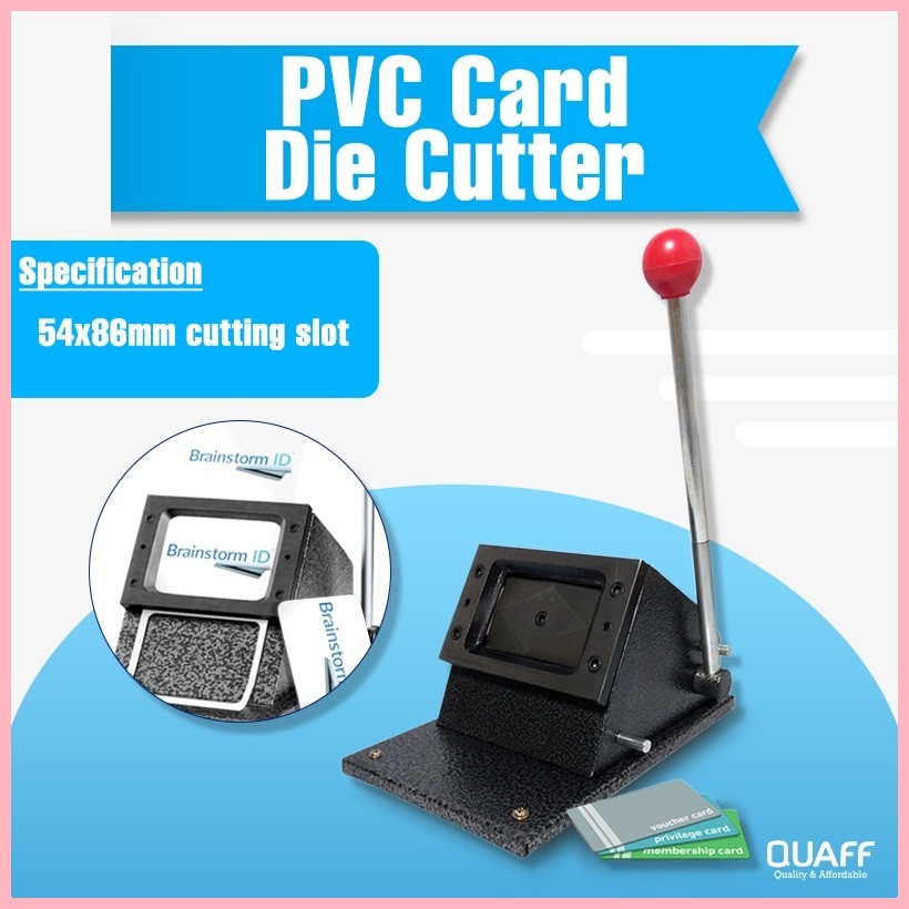 QUAFF PVC ID Card Die Cutter (86x54MM) | Shopee Philippines