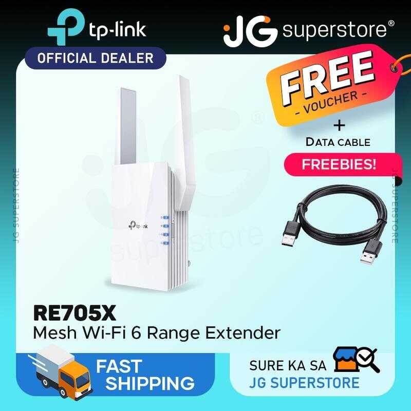 Tp-Link Re705x Ax3000 Wireless Dual Band Mesh Wi-Fi 6 Range Extender ...
