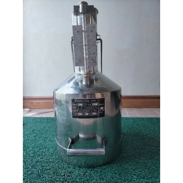 STAINLESS STEEL FUEL CALIBRATING BUCKET 10 LITERS (WITHOUT DOE ...