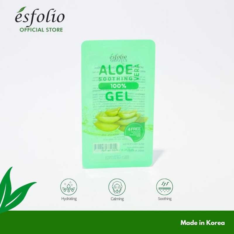 Esfolio Aloe Vera Soothing Gel Sachet 737 | Shopee Philippines
