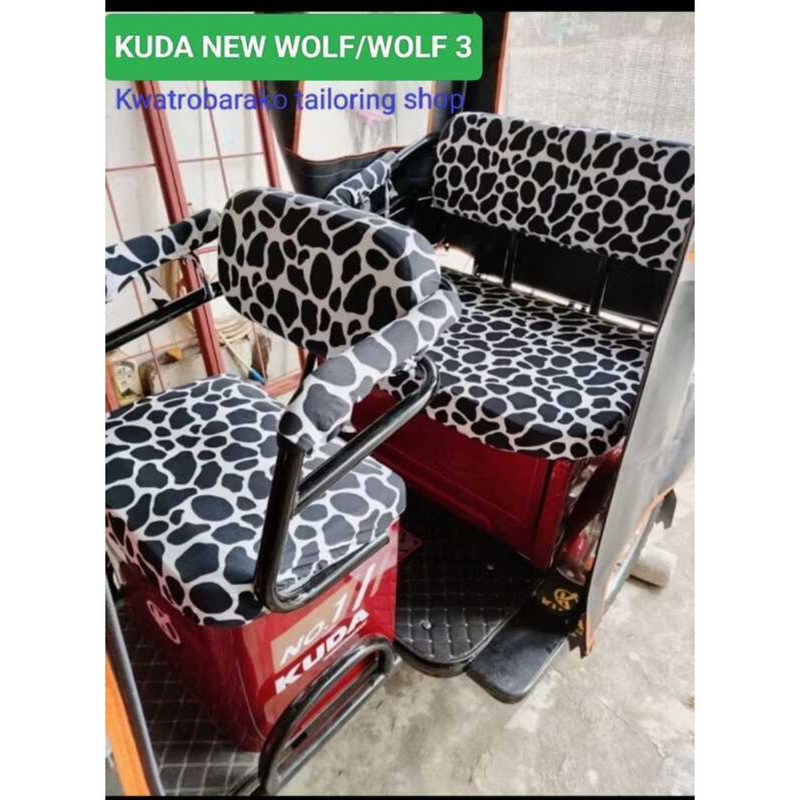 E Bike 3 Wheels Seat And Armrest Cover Fitted For Kuda New Wolf/3 ...