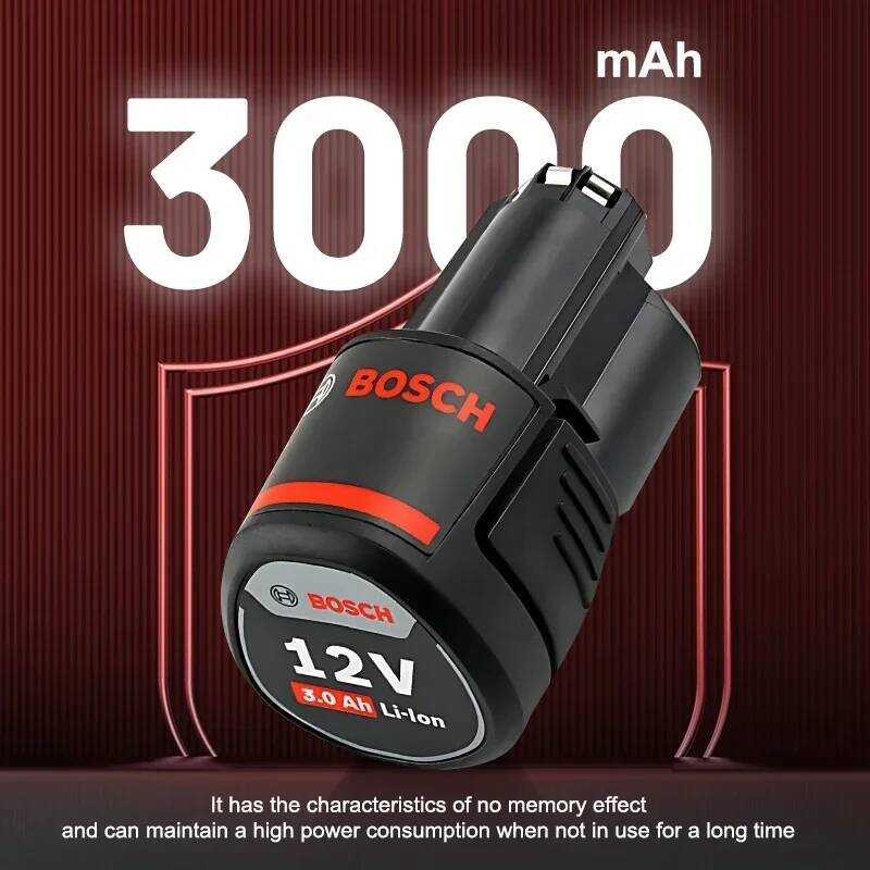 0E 100%Original 1 Bosch 12V Battery, 3000Mah Bat411 Lithium Ion ...