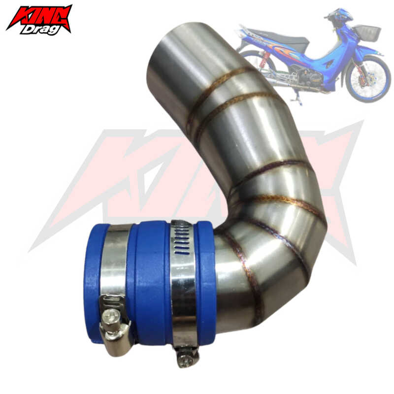 Stainless Ram Air Wave 125 Raider Click Aerox V1/V2 Pcx160 Nmax V1/V2 Mio I M3 Beat With Filter ...