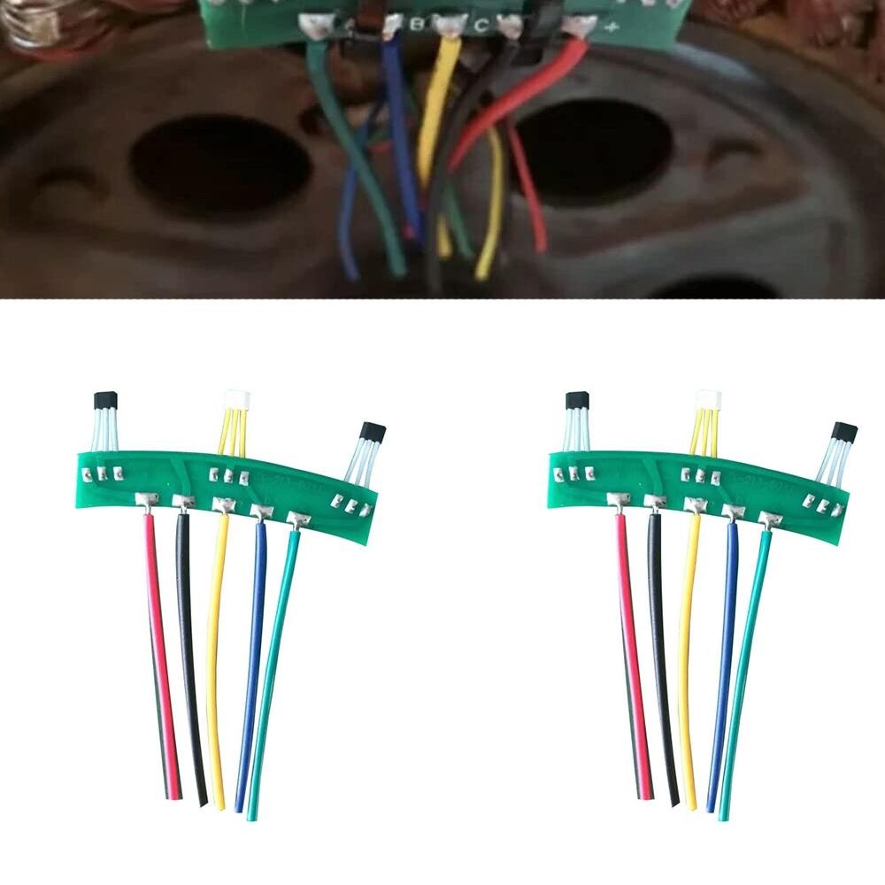 Ebike Differential Motor Hall Sensor with Wire 120 Degrees ...