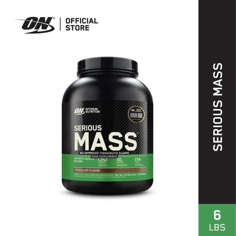 Optimum Nutrition Serious Mass 6 lbs Healthcare Fiess Supplement fba ...
