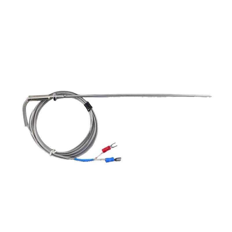 K Type Thermocouple Temperature Sensor Probe Stainless Steel Sheath 0 ...
